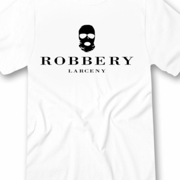 Gildan | Shirts | Robbery Larceny T Shirt New Retro 9s Hip Hop Rap Trap ...